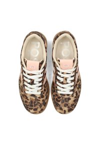 Posh by Poelman MEGAN SNEAKERS - Sneakers laag - brown with animal ...
