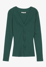 Anna Field Majica z dolgimi rokavi - dark green/temno zelena - Zalando.si