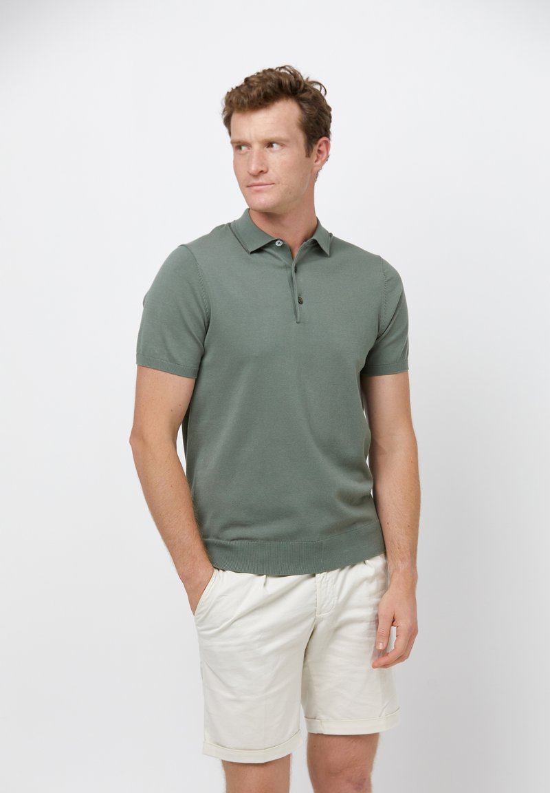PROFUOMO ULTIMATE BASIC - Polo - mid green/vert - ZALANDO.FR