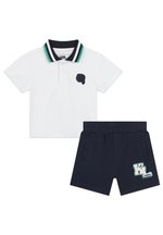 KARL LAGERFELD KIDS Pantalon de survêtement - blanc bleu/bleu - ZALANDO.FR