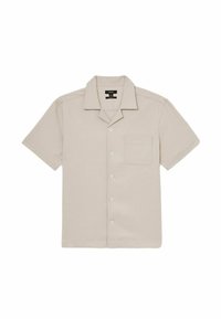 Reiss REGULAR FIT - NITUS CUBAN COLLAR SHORT SLEEVE - Shirt - stone ...