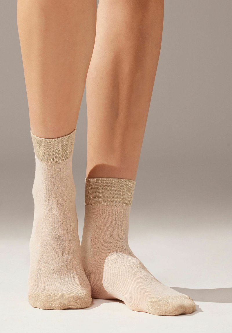Calzedonia Socks - hautfarben dusty sand/sand - Zalando.ie