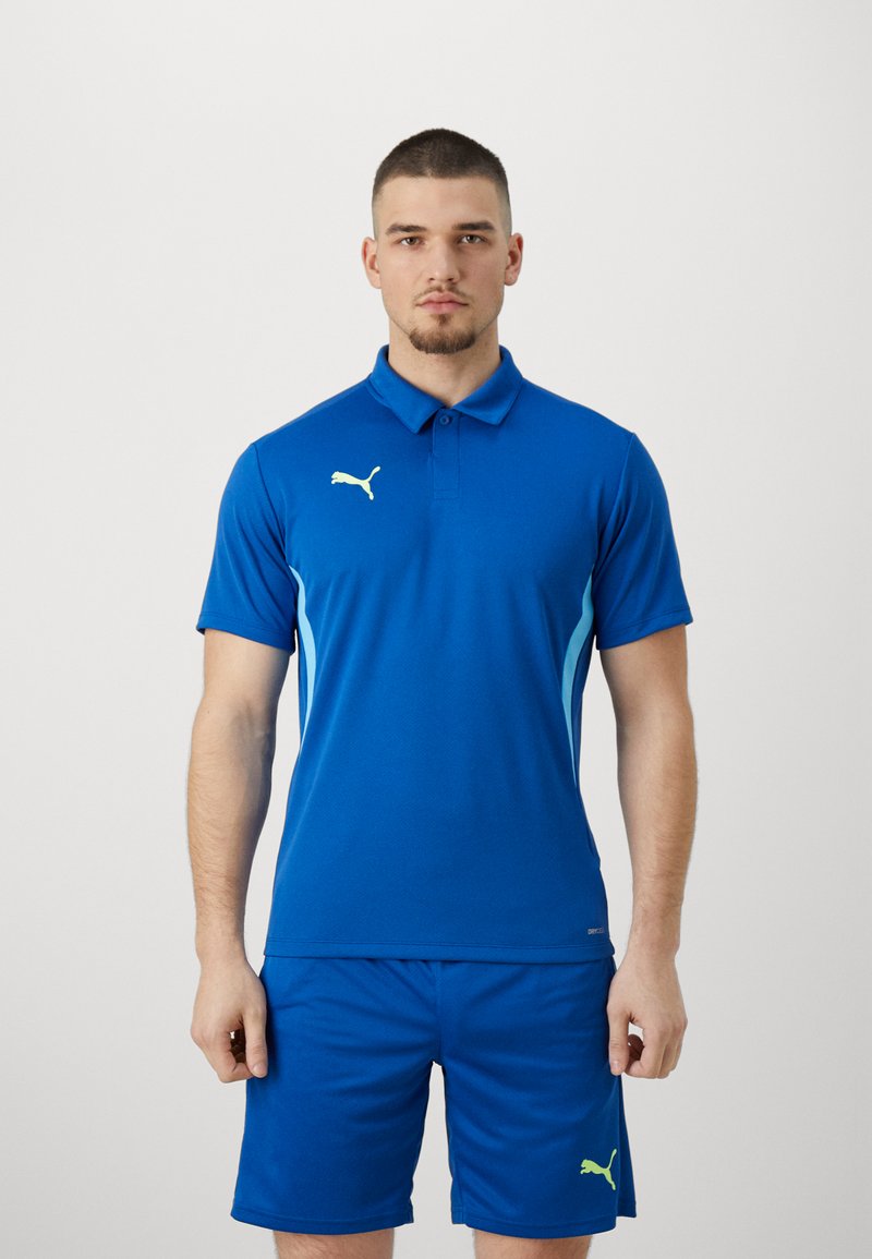 Puma INDIVIDUAL PADEL - Polo shirt - blue/dark blue - Zalando.co.uk