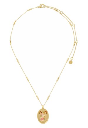 FABLE ENGLAND ENAMEL MOTH & LEAF CHARM NECKLACE - Halskette ...