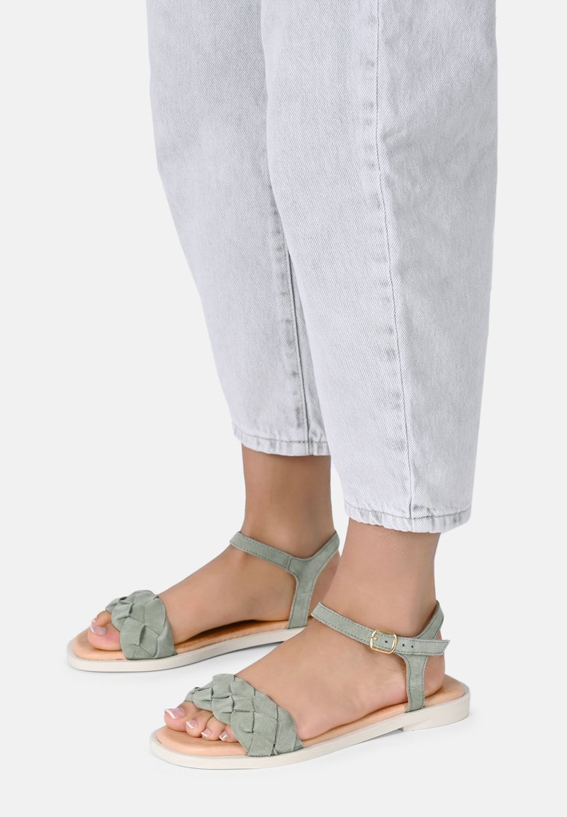 Apple of Eden ALMA - Riemensandalette - oliv - Zalando.at