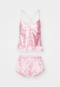 Boux Avenue HEART FRILL - Yöasusetti - pink mix/pinkki - Zalando.fi