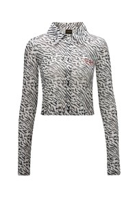 Ed Hardy LOVE-IS-MYSTERY - Overhemdblouse - zebra print/zwart - Zalando.be