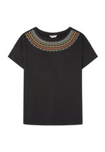 Springfield T-Shirt print - black/schwarz - Zalando.at