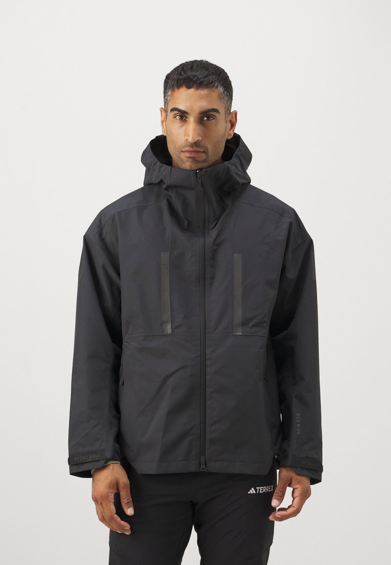 adidas Sportswear MYSHELTER - Hardshell jacket - black - Zalando.ie