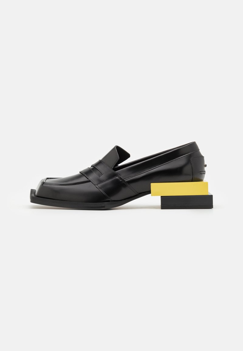 Steven Ma FOLDED STRAP LOAFERS - Slip-ons - black - Zalando.ie