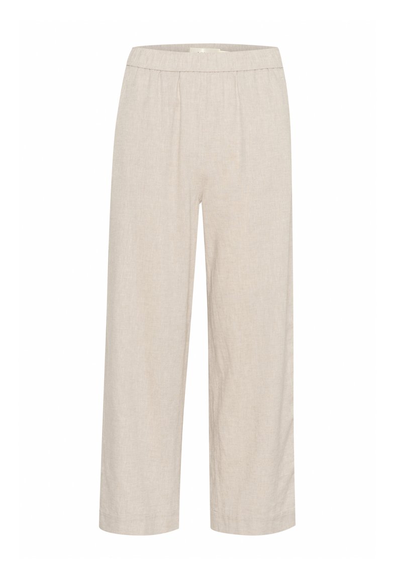 InWear INWEAR RIMONEIW DRIZA CULOTTE PANTS - Tygbyxor - haze melange ...