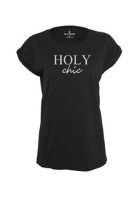 Be Famous ROLL UP HOLCHI - Print T-shirt - black - Zalando