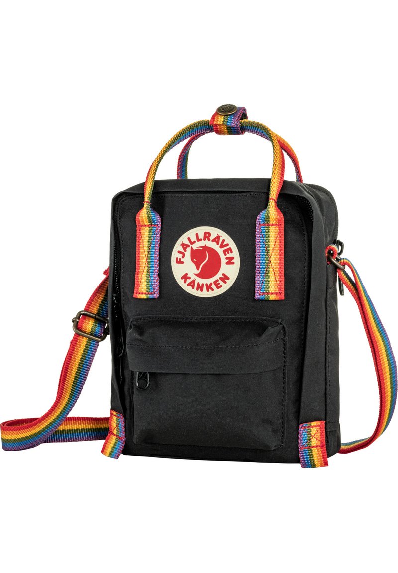 Fjällräven KANKEN RAINBOW SLING UNISEX - Rucksack - black-rainbow ...