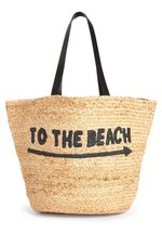 Next JUTE SLOGAN SHOPPER BAG - Shopping Bag - natural/beige - Zalando.de