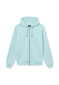 Johnny Urban CALEB - Sweat zippé - ice blue/bleu clair - ZALANDO.FR