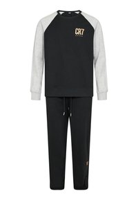 Cristiano Ronaldo CR7 Conjunto de pijama - mottled black/negro jaspeado ...