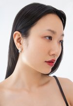 LOV & LAV KATE - Ohrringe - silver/silberfarben - Zalando.de