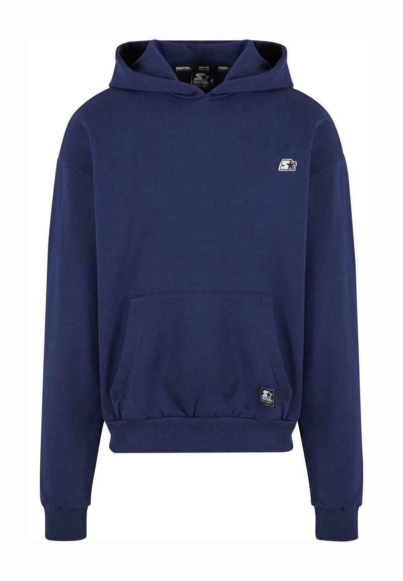 Starter ESSENTIAL - Mikina s kapucí - darkblue/modrá - Zalando.cz