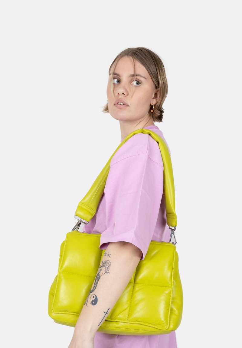 Stylism Handbag - lime/light green - Zalando