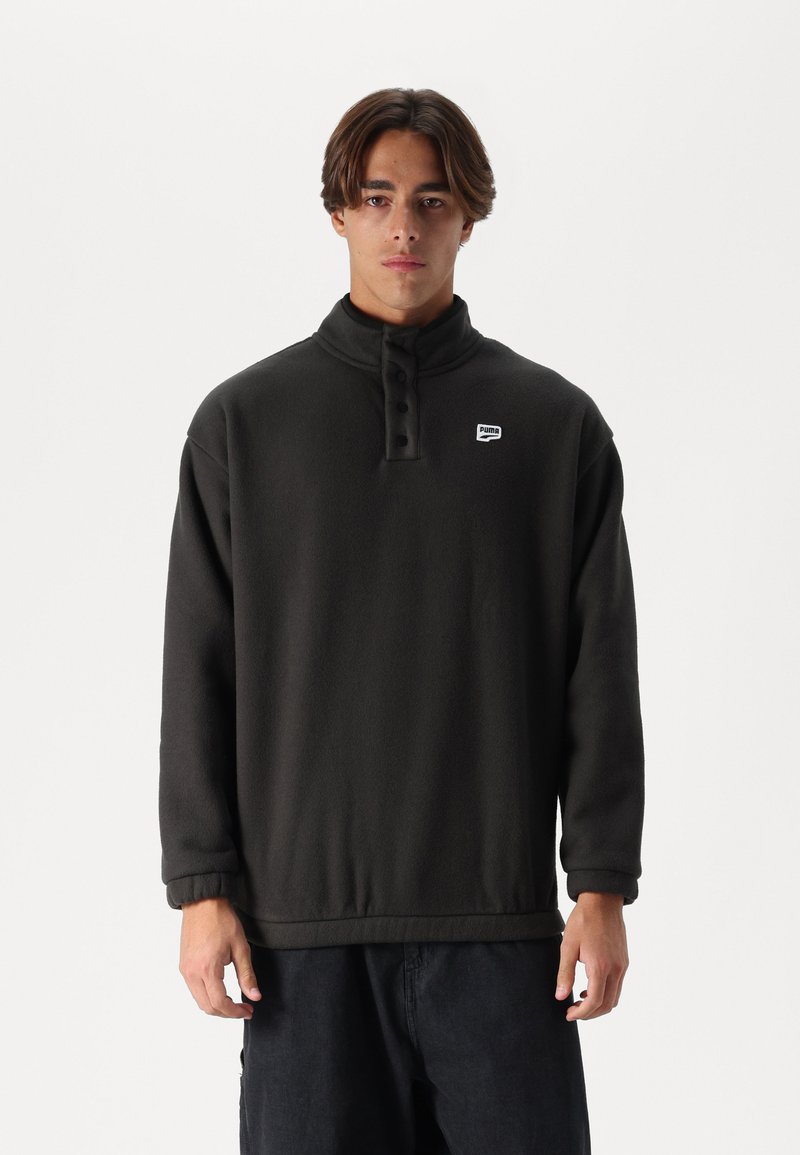 Puma DOWNTOWN POLAR - Fleece jumper - puma black/black - Zalando.ie