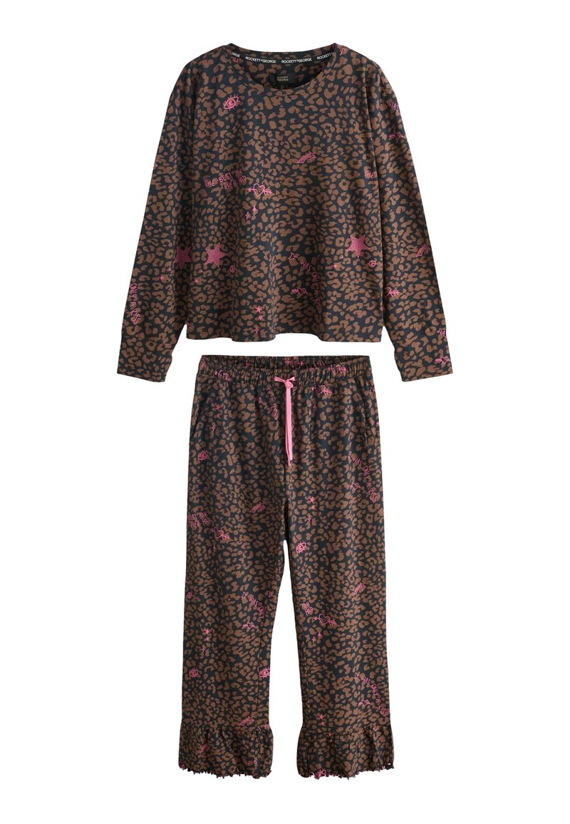 Rockett St George REGULAR FIT - TATTOO TWOSIE SET - Pyjama - chocolate ...
