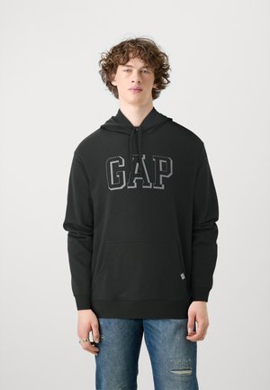 GAP CORE LOGO CREW - Sweater - cast iron/gemêleerd zwart - Zalando.nl