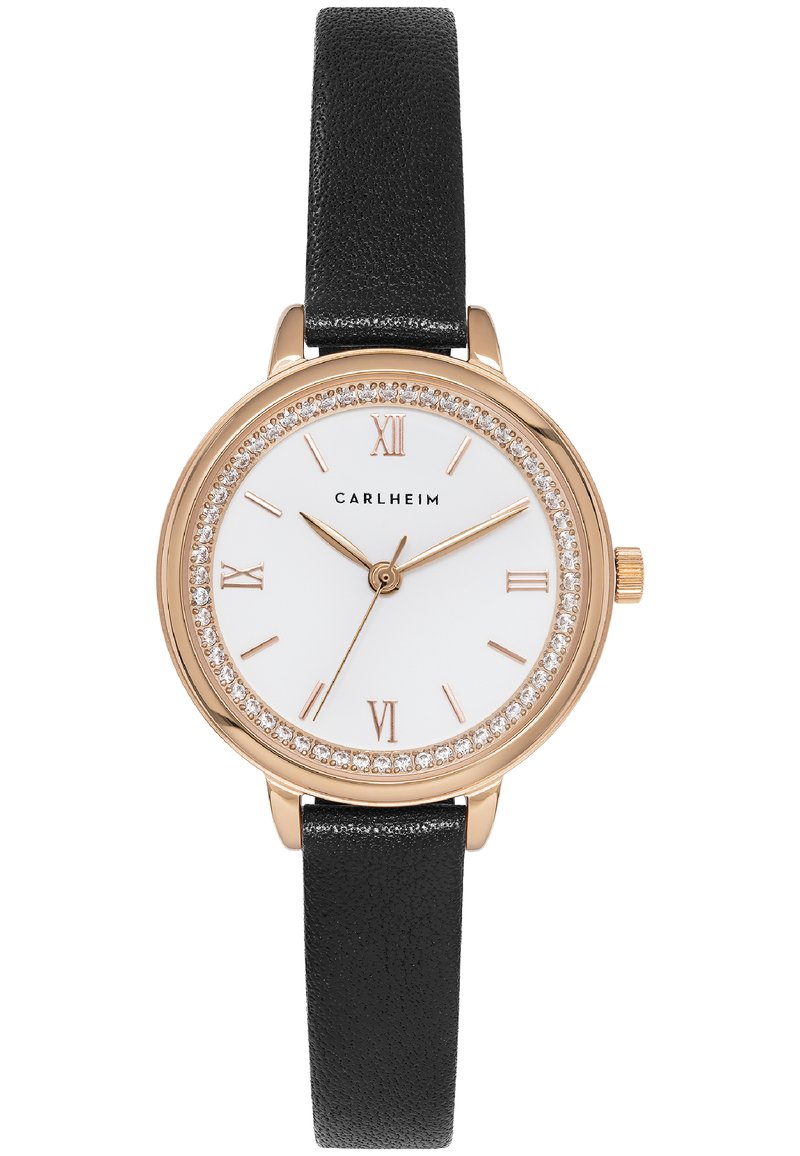 Carlheim Klocka - rose gold white black/vit - Zalando.se