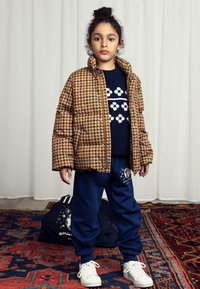 Mini Rodini HOUNDSTOOTH CITY PUFFER UNISEX - Winterjas - beige - Zalando.nl