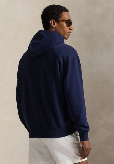 Polo Ralph Lauren FLEECE GRAPHIC HOODIE - Hoodie - refined navy/dark ...