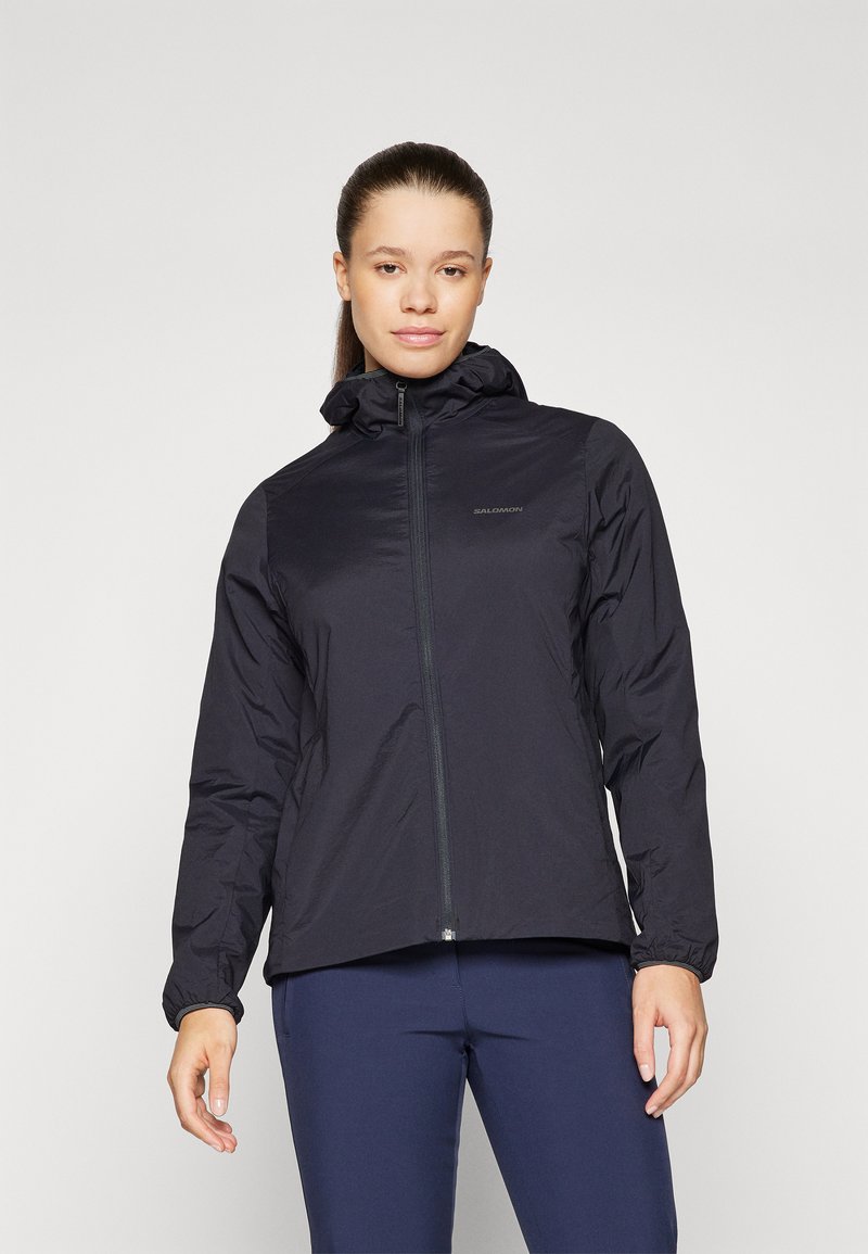 Salomon CHROMA - Outdoor jacket - deep black/black - Zalando.co.uk