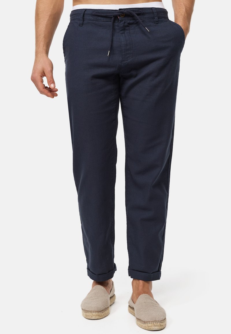 Indicode Jeans Inclio Stoffhose Navy Dunkelblau Zalando Ch