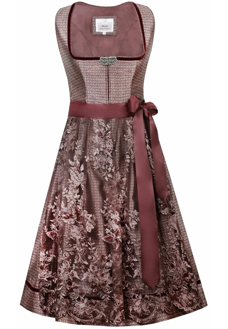 Marjo TRACHTEN GL 6 MARISOL - Dirndl - bordeaux - Zalando.at