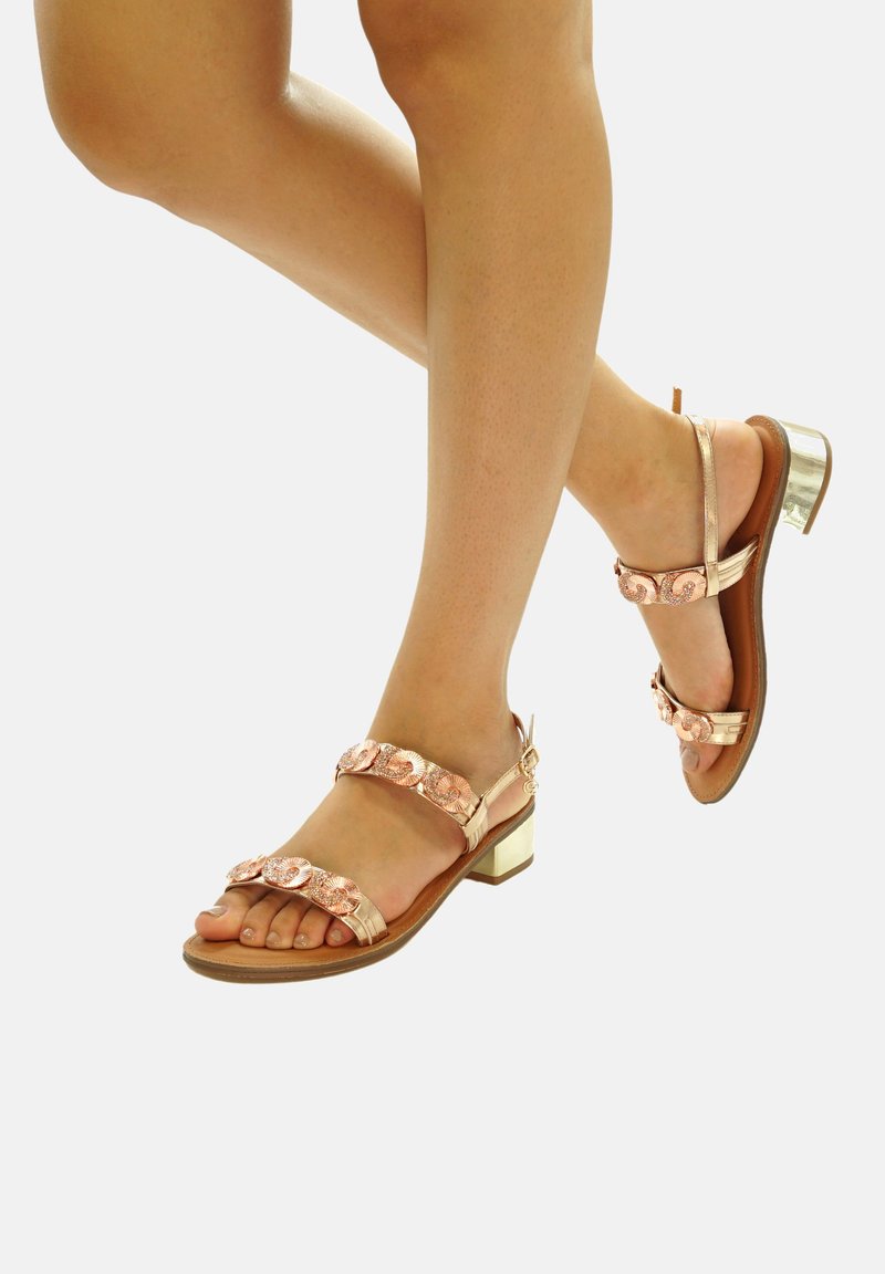 GARDINI SPIRIT Riemensandalette - rosegold/roségoldfarben - Zalando.de