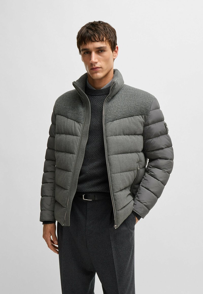 BOSS CLANELLO - Winter jacket - grey zer/grey - Zalando.co.uk