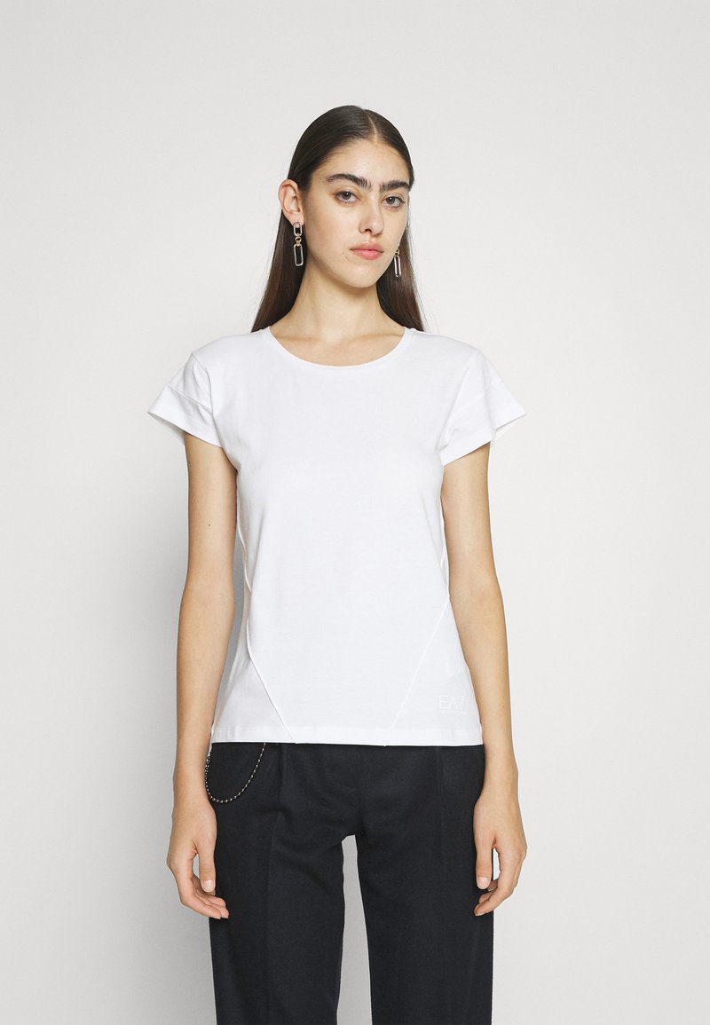 EA7 Emporio Armani T-shirt basic - white/wit - Zalando.be