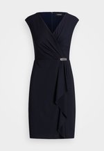 Lauren Ralph Lauren RYLAN SHORT SLEEVE DRESS - Cocktailkleid/festliches Kleid - lighthouse navy ...