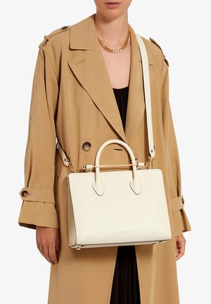 Strathberry MOSAIC SHOPPER - Shopper - frost grey vanilla stitch/grijs ...