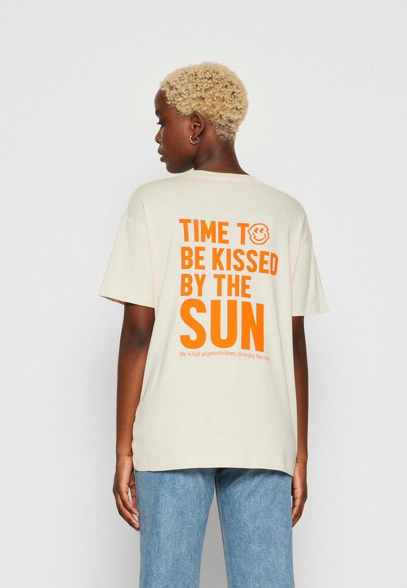 Envii KULLA TEE - T-Shirt print - beige - Zalando.de