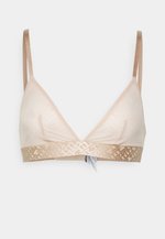 Tommy Hilfiger UNLINED - Triangle bra - misty blush/beige - Zalando