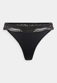 Tommy Hilfiger PANTY TABLE THONG - String - black/schwarz - Zalando