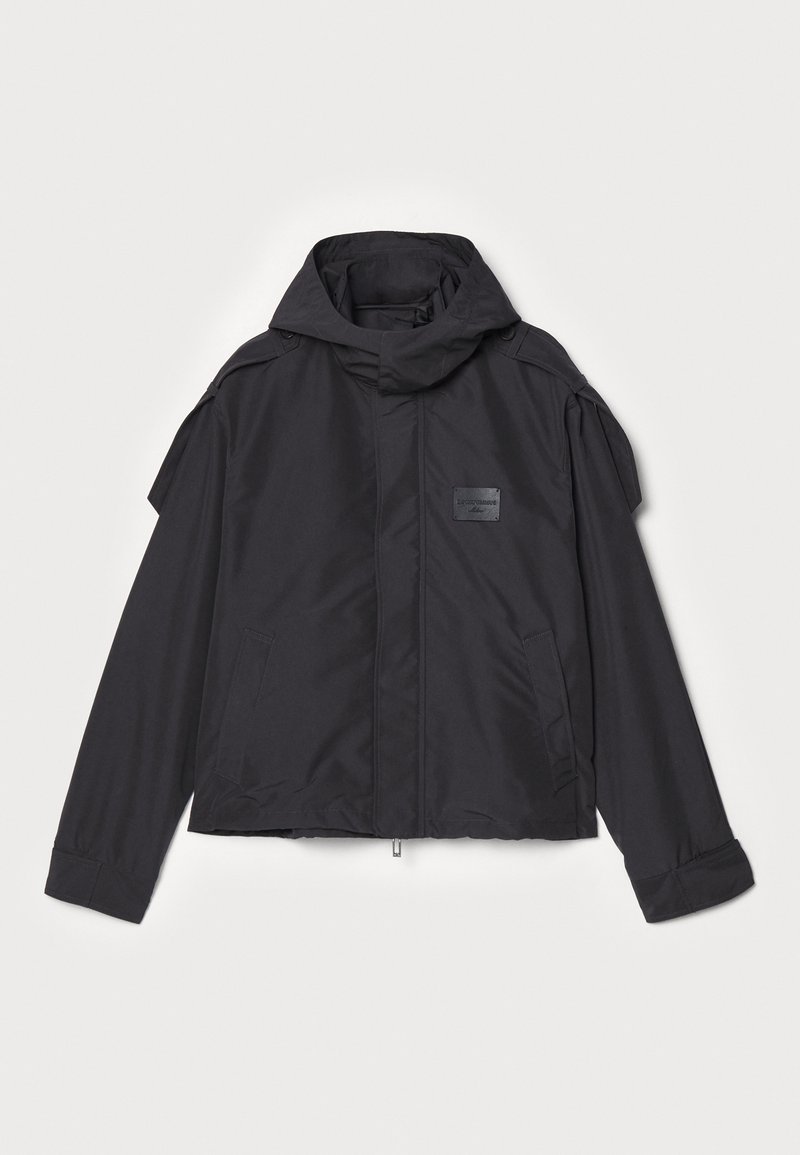 Emporio Armani BLOUSON JACKET - Chaqueta fina - bristol black/negro ...