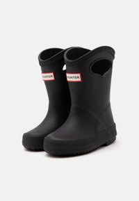 Hunter ORIGINAL KIDS FIRST PULL ON BOOT UNISEX - Holínky - black/černá ...