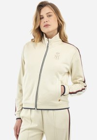 La Martina FULL - Felpa con zip - bone white/avorio - Zalando.it