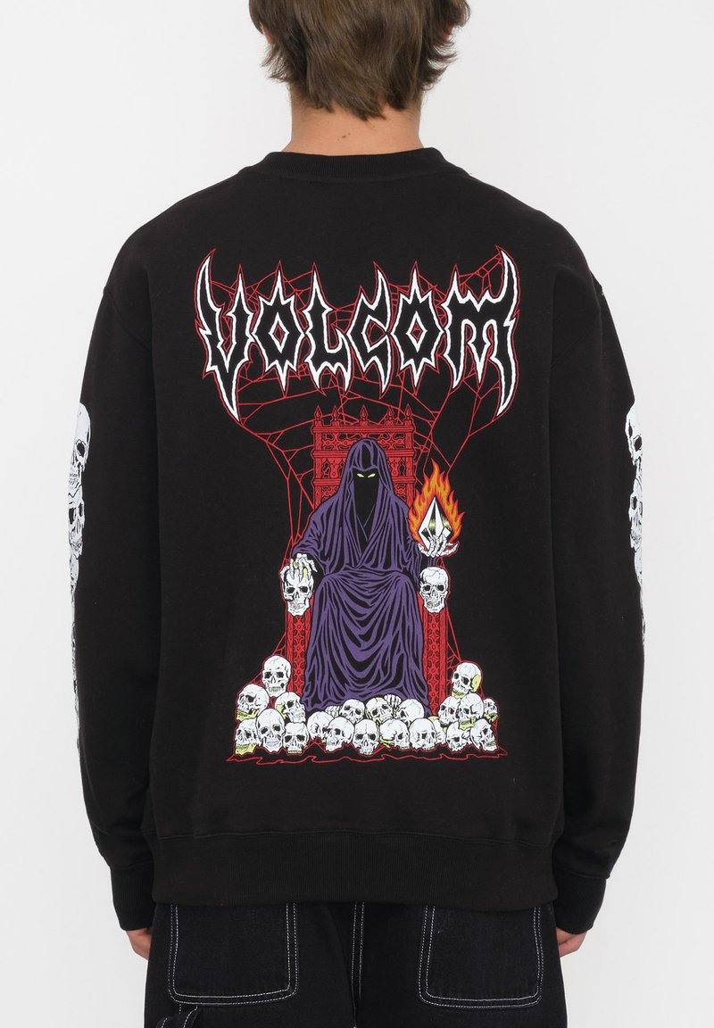 Volcom STONE LORD CREW - Sweatshirt - black/schwarz - Zalando.de