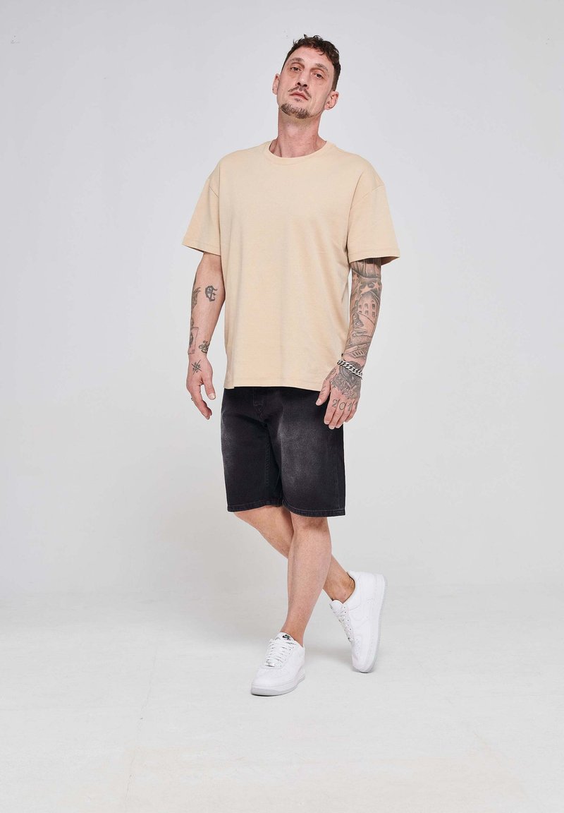 2Y Premium Jeans Shorts - black/schwarz - Zalando.ch