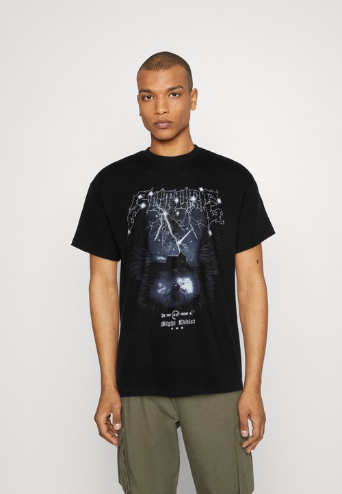 Night Addict T-Shirt print - black/schwarz - Zalando.ch