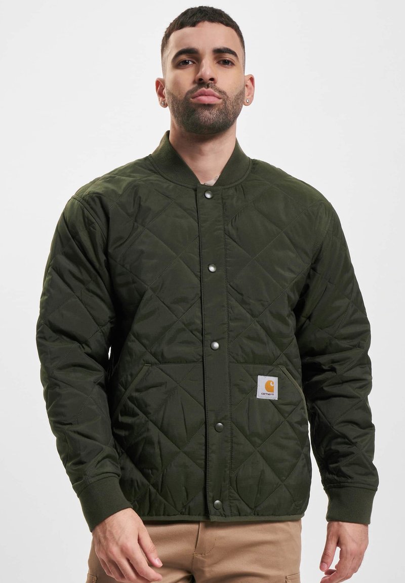 Carhartt WIP BARROW LINER - Bomber Jacket - cypress/light green ...