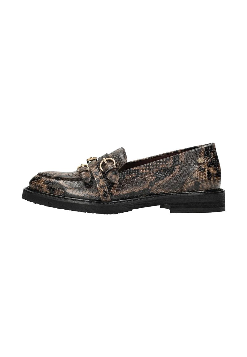 Fred de la Bretoniere Slipper - dark brown/dunkelbraun - Zalando