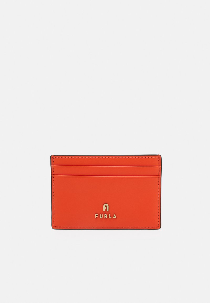 Furla FURLA CAMELIA CARD CASE - Business card holder - clivia/orange ...
