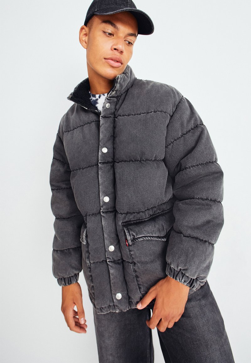Levi's® WESTERN SUPER PUFFER - Daunenjacke - eclipse/black denim ...